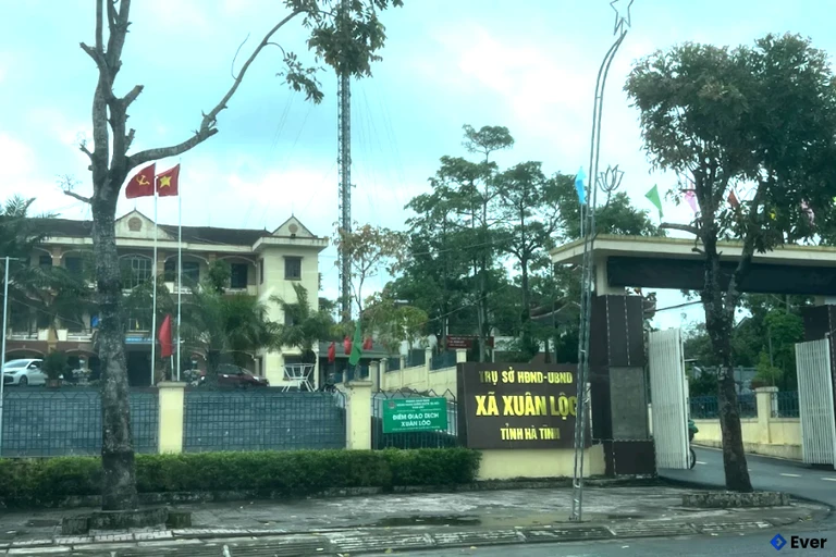 Bản đồ xã Xuân Lộc, Hà Tĩnh sau sáp nhập