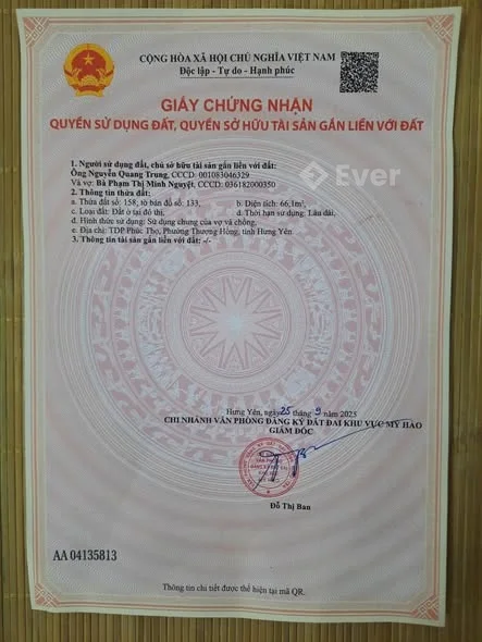 CẦN BÁN LÔ ĐẤT ĐẸP – PHÚC THỌ _HOÀ PHONG NAY Là Phường THƯỢNG HỒNG
